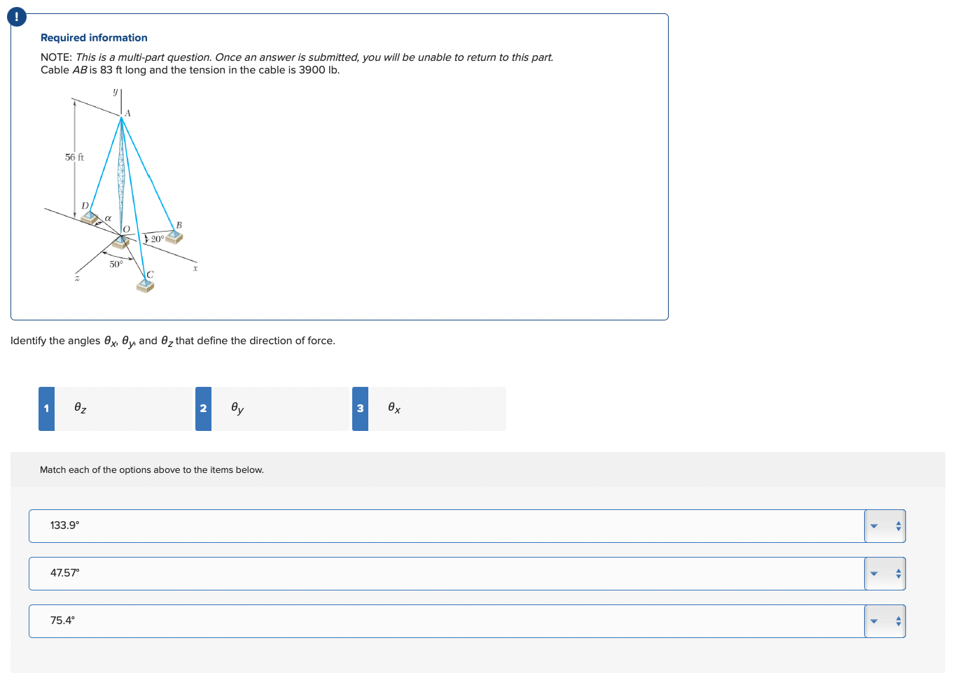Solved Required information NOTE: This is a multi-part | Chegg.com