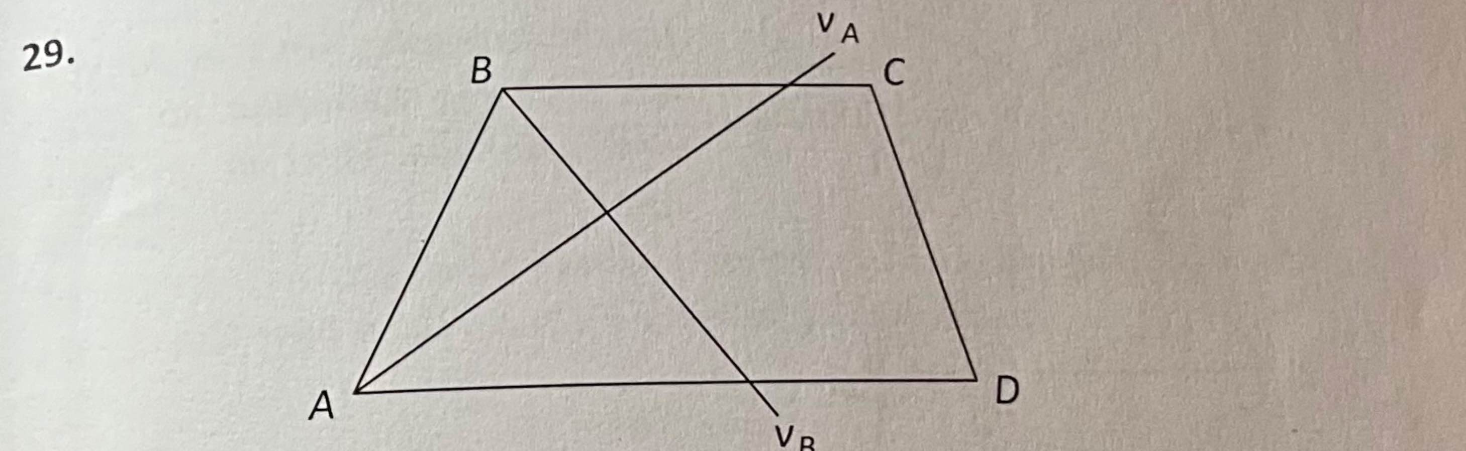 Solved ABCD is a trapizoid amd AD is paralell to BC. ﻿The | Chegg.com