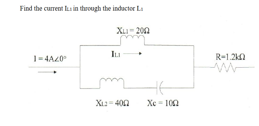 Solved Find the current IL1 in through the inductor L1 | Chegg.com