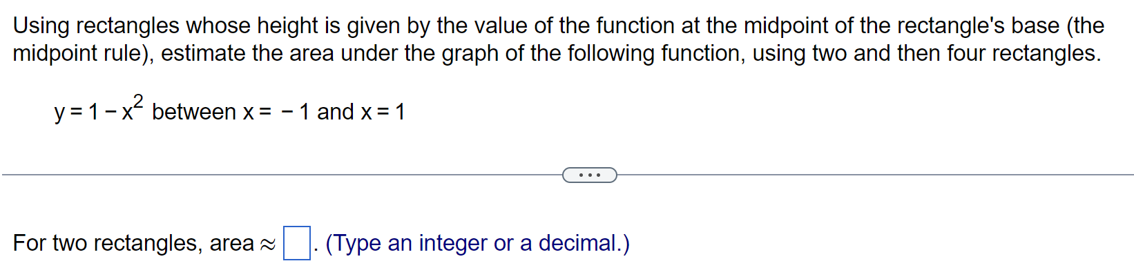 Solved Using rectangles whose height is given by the value | Chegg.com