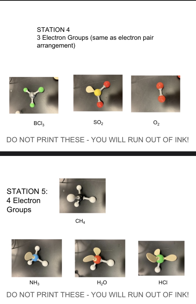 SCH4U VSEPR Assignment See:Images for VSEPR | Chegg.com