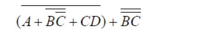 Solved (A + BC + CD) + BC | Chegg.com