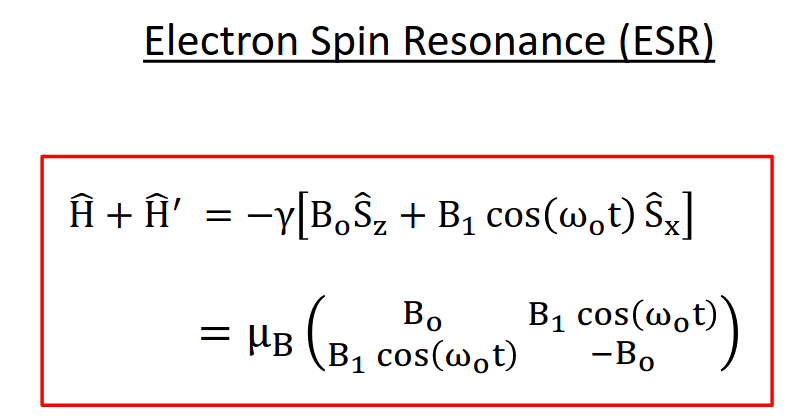 Solved • Add time-dependent perturbation Ê' (also called the | Chegg.com