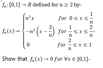 Solved I'm taking a real analysis course. How can I solve | Chegg.com