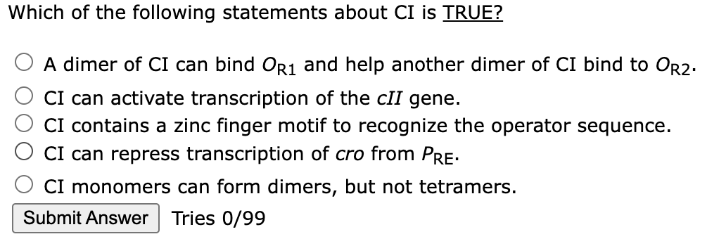 Solved Which of the following statements about CI is TRUE? A | Chegg.com