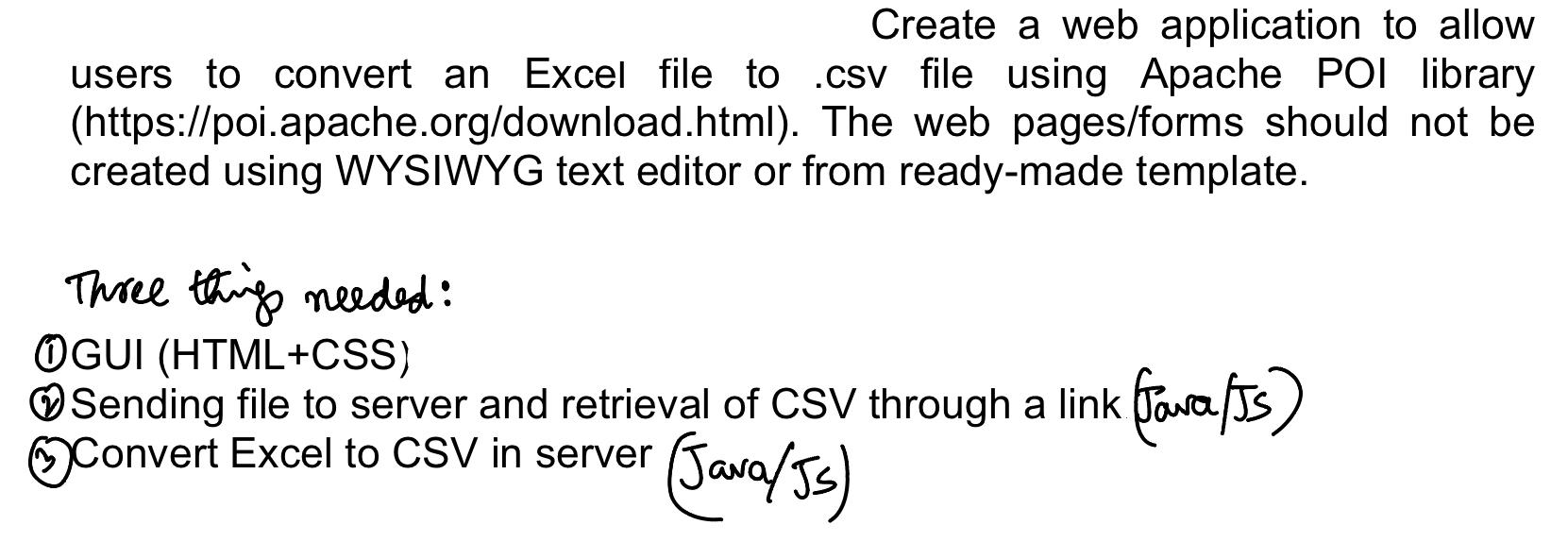 Solved Create a web application to allow users to convert an | Chegg.com