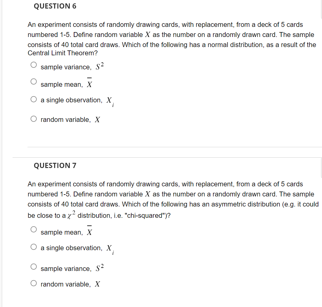 Solved An experiment consists of randomly drawing cards, | Chegg.com