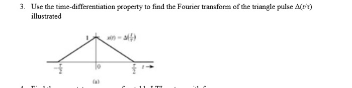 Solved 3. Use the time-differentiation property to find the | Chegg.com