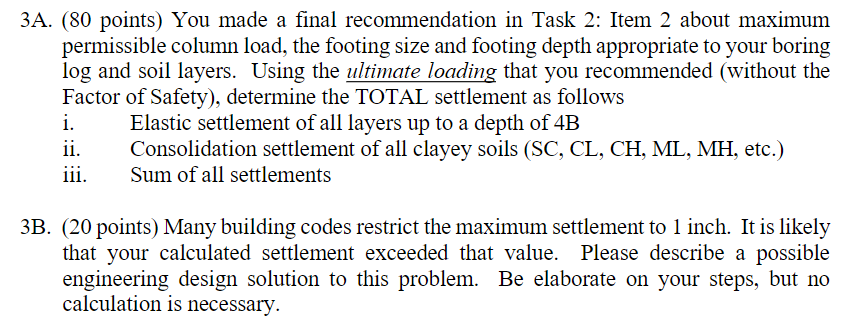 Solved 3A. (80 points) You made a final recommendation in | Chegg.com