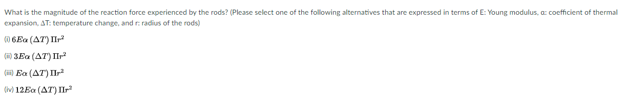 Solved Material-1, (3E, 2a) A Material-2, (2E, 3a) B D = 2r | Chegg.com