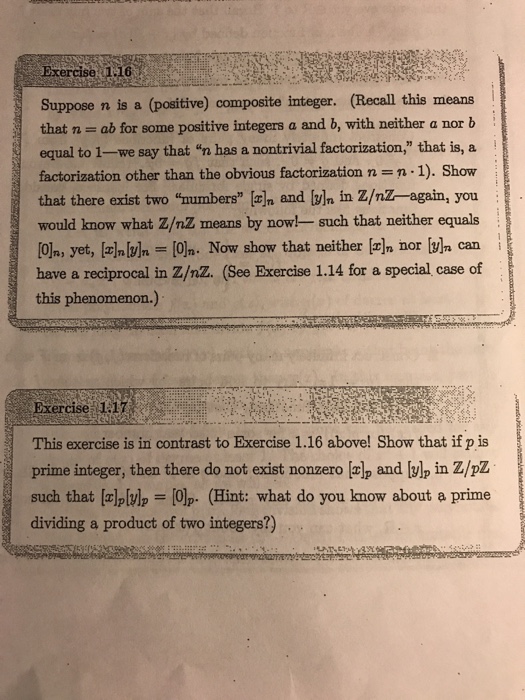 Solved Suppose n is a (positive) composite integer. (Recall | Chegg.com