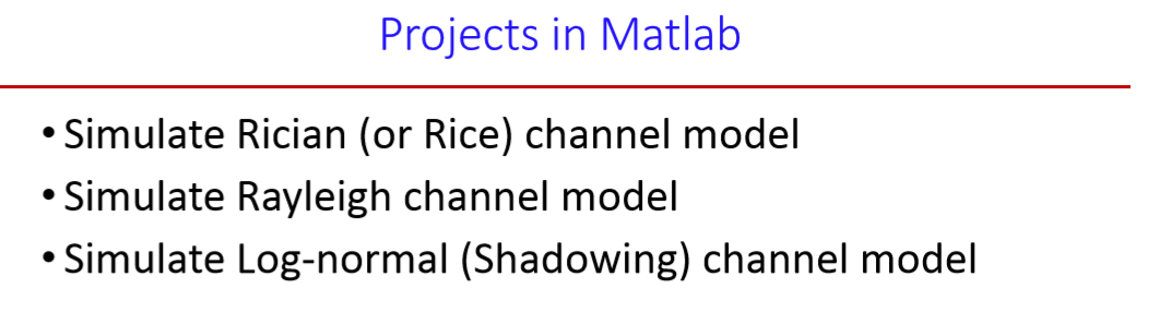 Projects in Matlab • Simulate Rician (or Rice) | Chegg.com