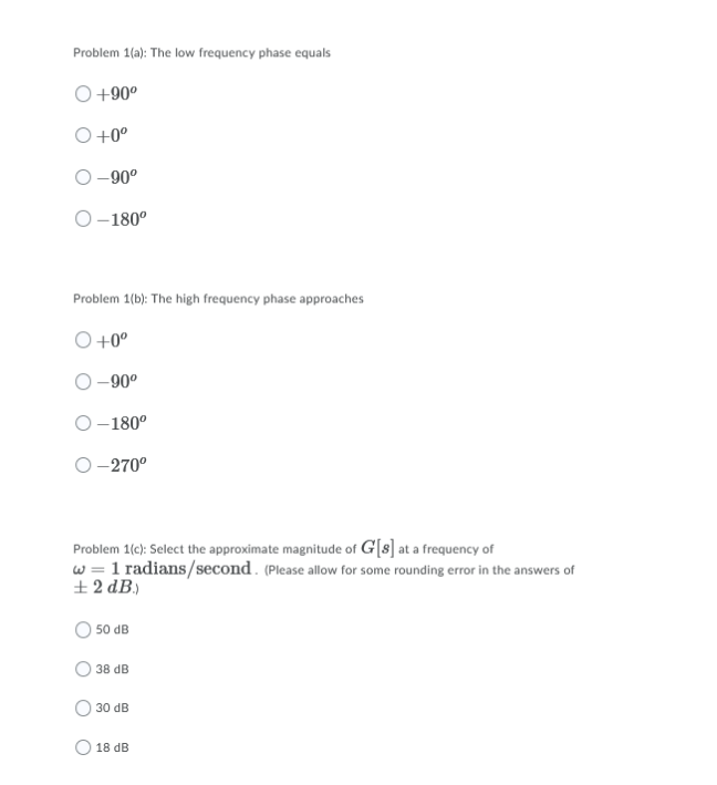 Solved 1. Given G[s]=s(s+10)(s+40)300(s+100) (a) Sketch the | Chegg.com