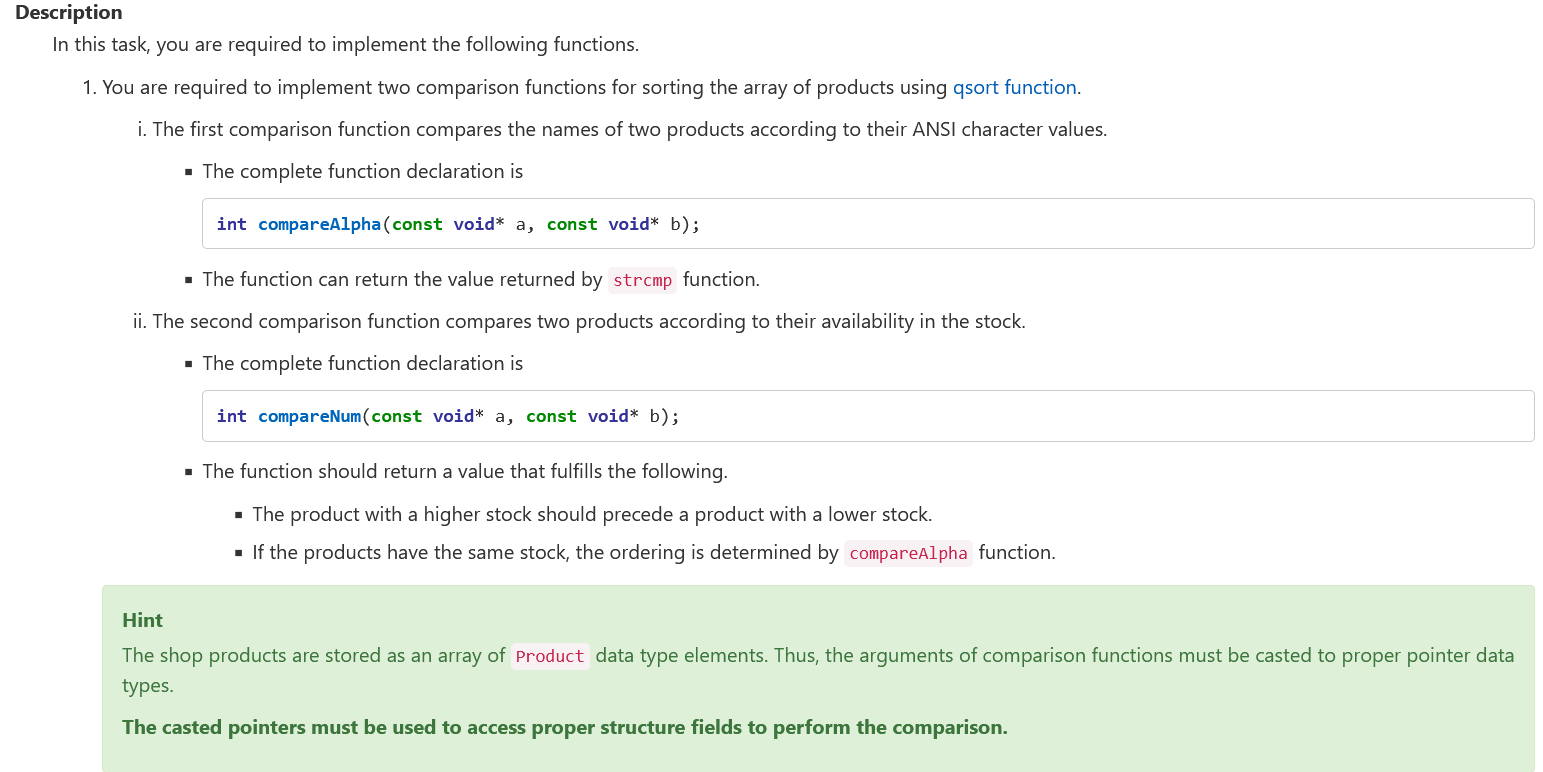 Solved DescriptionIn this task, you are required to | Chegg.com