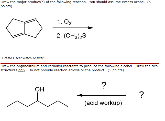 Solved Draw the major product(s) of the following reaction. | Chegg.com