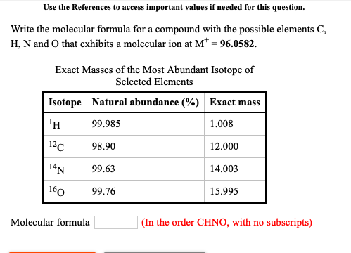 Solved Use the References to access important values if | Chegg.com