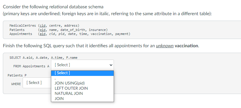 Solved Consider the following relational database schema | Chegg.com