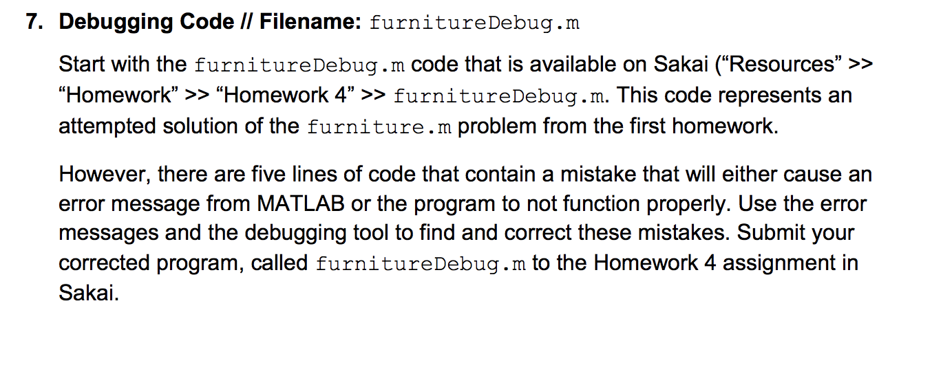 Solved MATLAB ONLY MATLAB ONLY NO FPRINT NO WHILE ONLY FOR | Chegg.com
