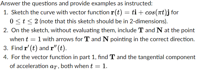 Solved Answer the questions and provide examples as | Chegg.com
