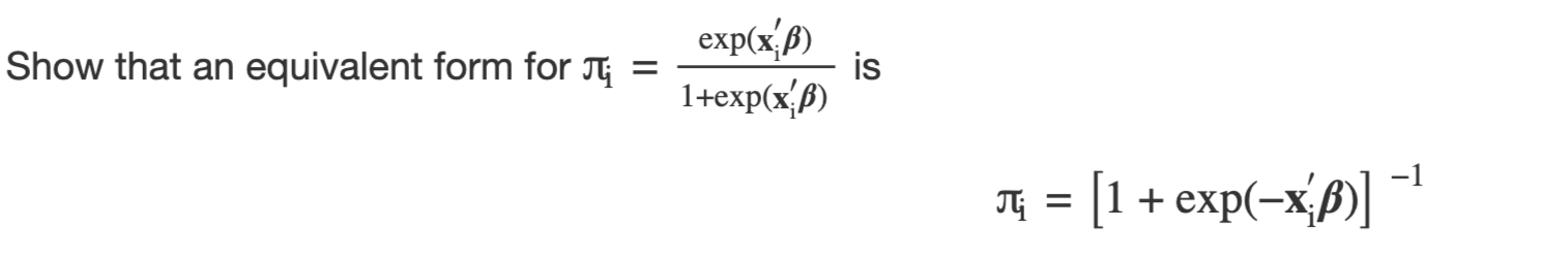 Solved Show that an equivalent form for | Chegg.com
