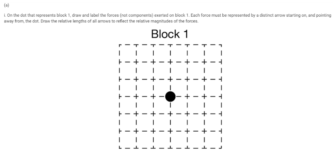 Solved 3 2 1 Block 1 is resting on the floor with block 2 at | Chegg.com