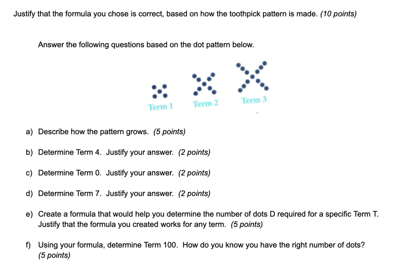 Solved Justify that the formula you chose is correct, based | Chegg.com