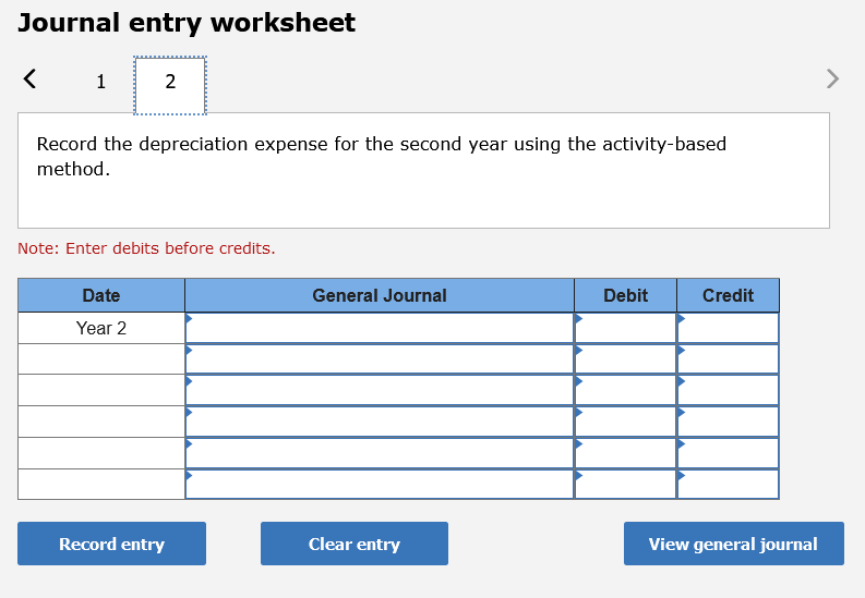 Solved Brief Exercise 7-12 (Algo) Record depreciation using | Chegg.com