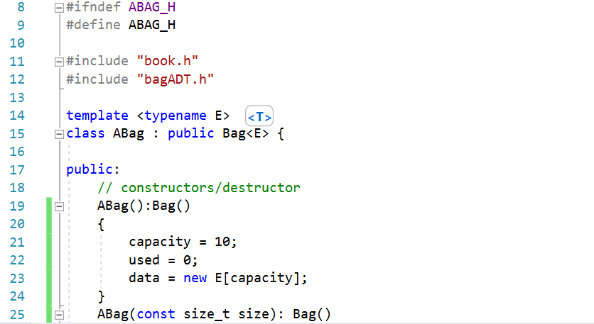 Solved Programming Assignment 1 - Bag-based Dictionary | Chegg.com