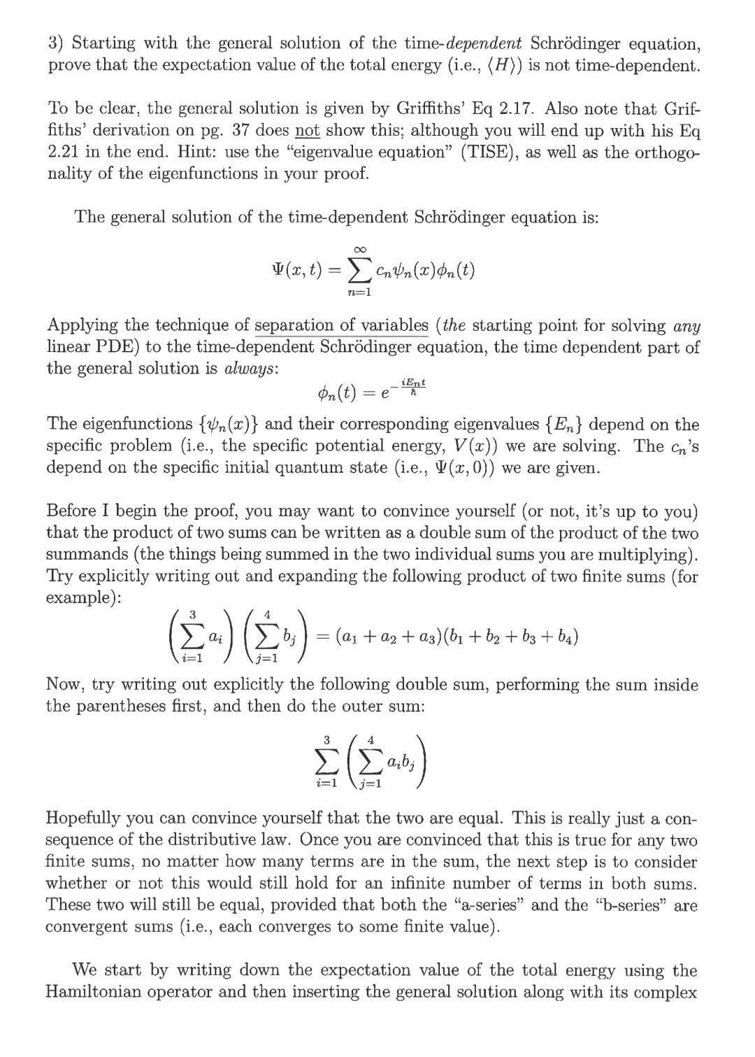 3) Starting with the general solution of the | Chegg.com