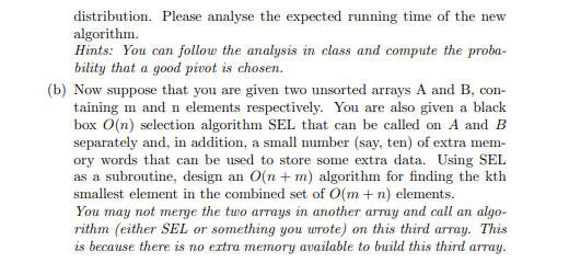 Solved w Problem 3 (30 pts] (Selection Procedure) Recall the | Chegg.com