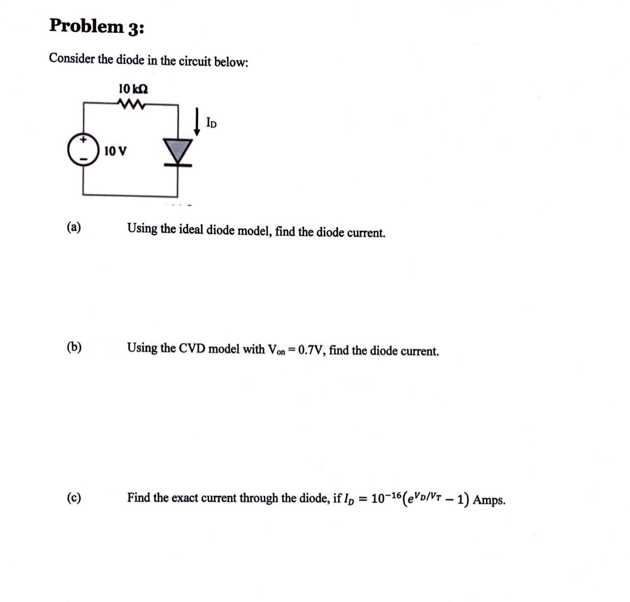 Solved Microelectronics HW 2.3- URGENT!! Please help!! If | Chegg.com