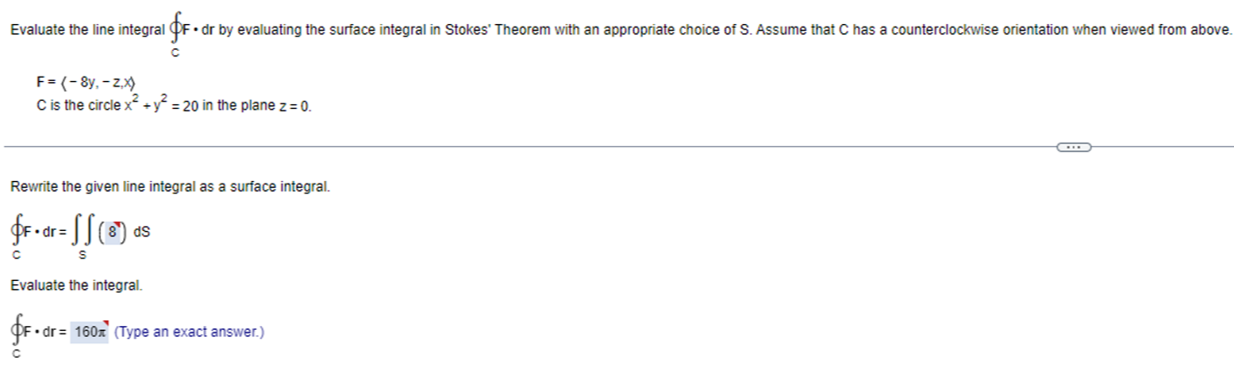 [Solved]: Evaluate the line integral ( oint_{ mathrm{C}}