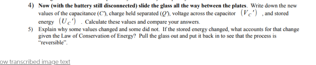 Solved Capacitor Lab (2.02) File Help Introduction | Chegg.com