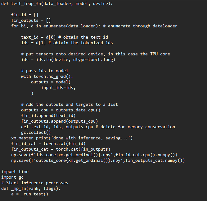 Solved model.eval() \# put model in eval mode for later use | Chegg.com