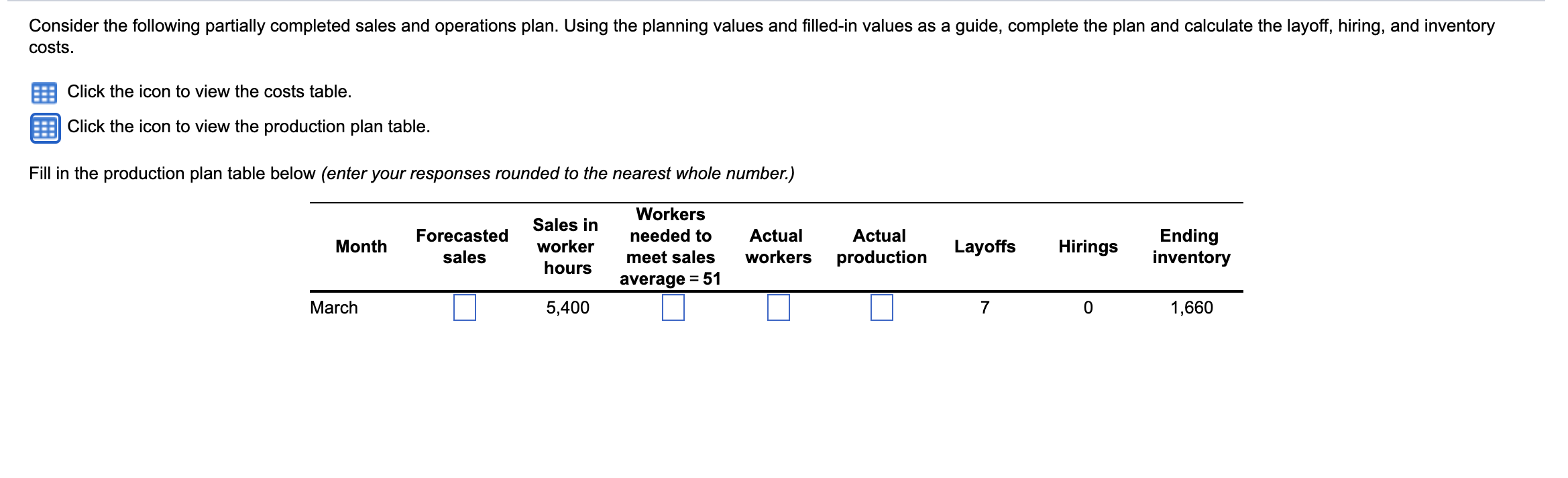 Solved Consider the following partially completed sales and | Chegg.com