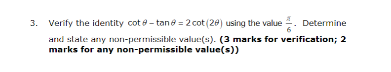Solved 1. Determine the exact value of each trigonometric | Chegg.com