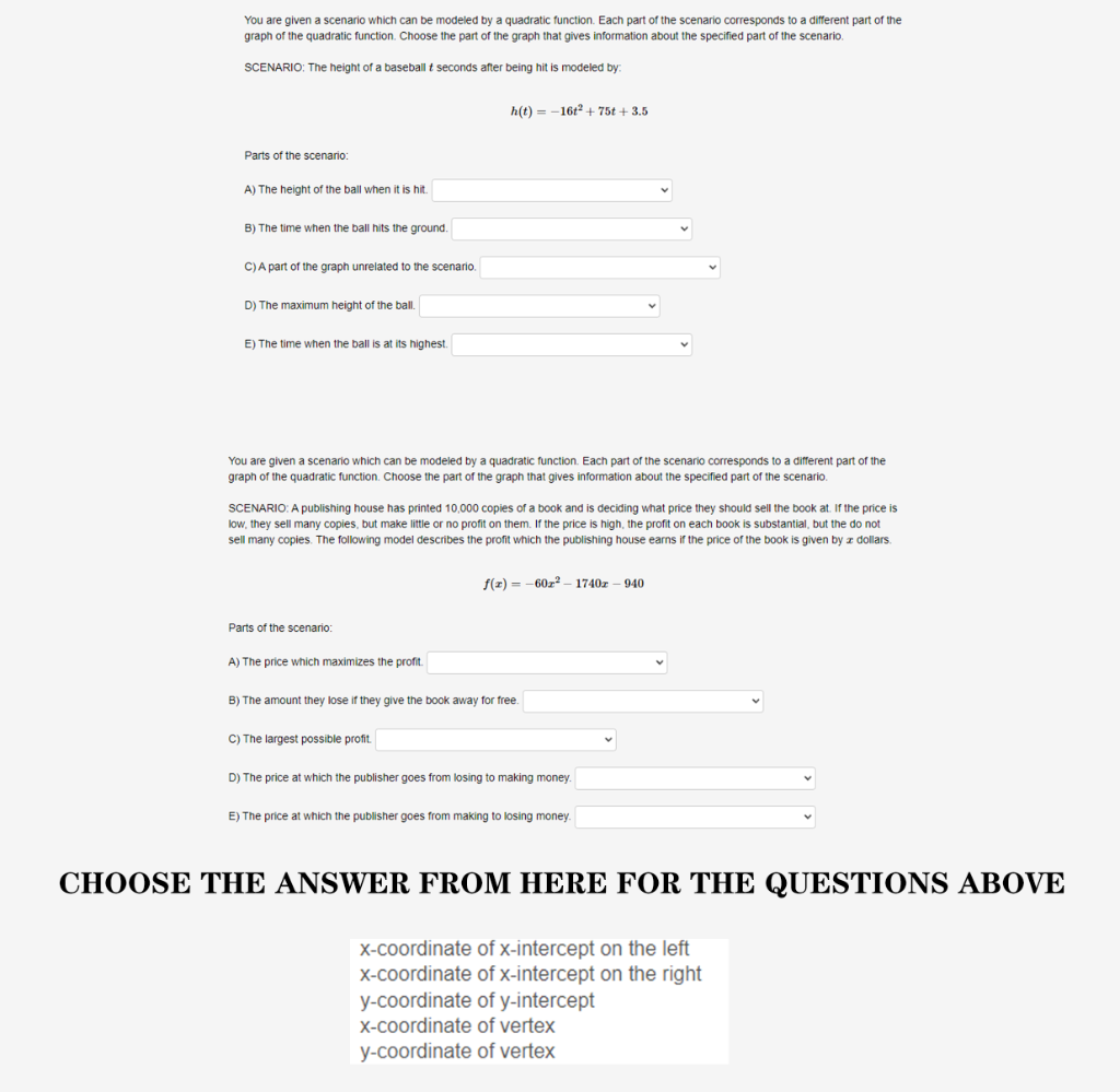 Solved You are given a scenario which can be modeled by a | Chegg.com