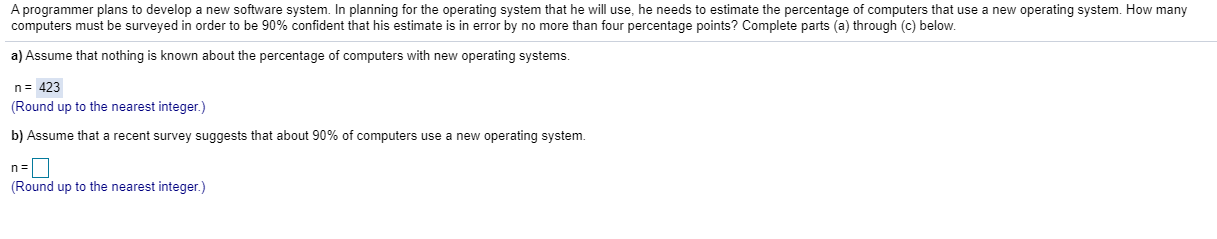 Solved A programmer plans to develop a new software system. | Chegg.com