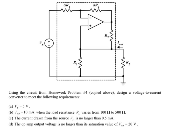 Solved Using the circuit from Homework Problem #4 (copied | Chegg.com