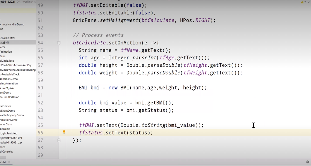 Solved (NEED TO USE JavaFX) I will send the pictures below | Chegg.com