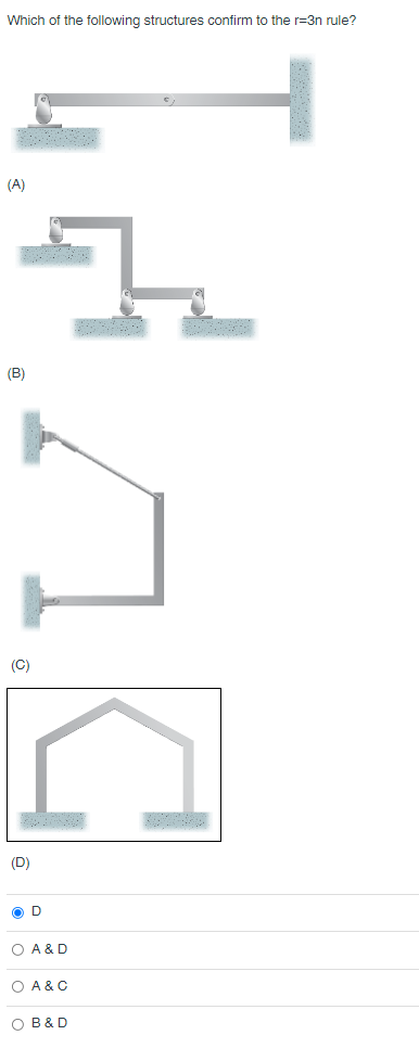 Solved Which of the following structures confirm to the r=3n | Chegg.com