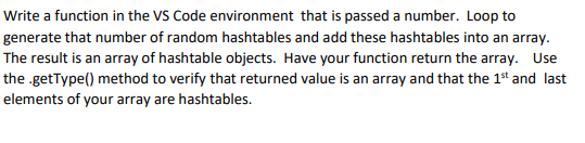 Solved Write A Function In The Vs Code Environment That Is