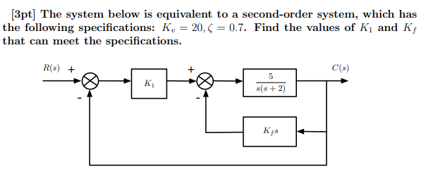 Solved (3pt] The system below is equivalent to a | Chegg.com
