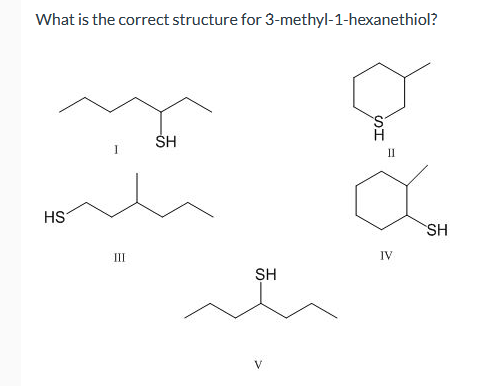 Solved What is the correct structure for | Chegg.com