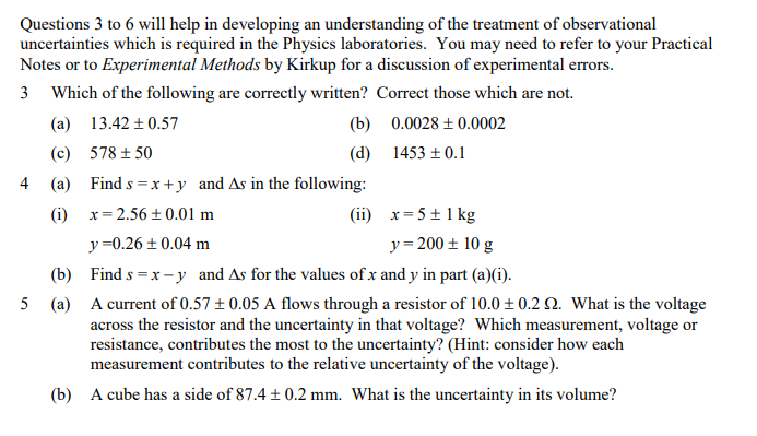 Solved Questions 3 to 6 will help in developing an | Chegg.com