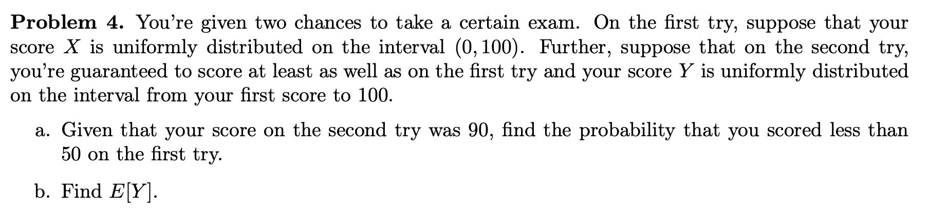 Solved Problem 4. ﻿Please answer all parts thank you | Chegg.com