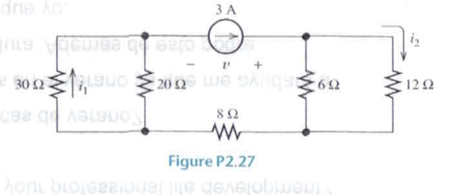 Solved 2.71. Use mesh-current analysis to find the values of | Chegg.com