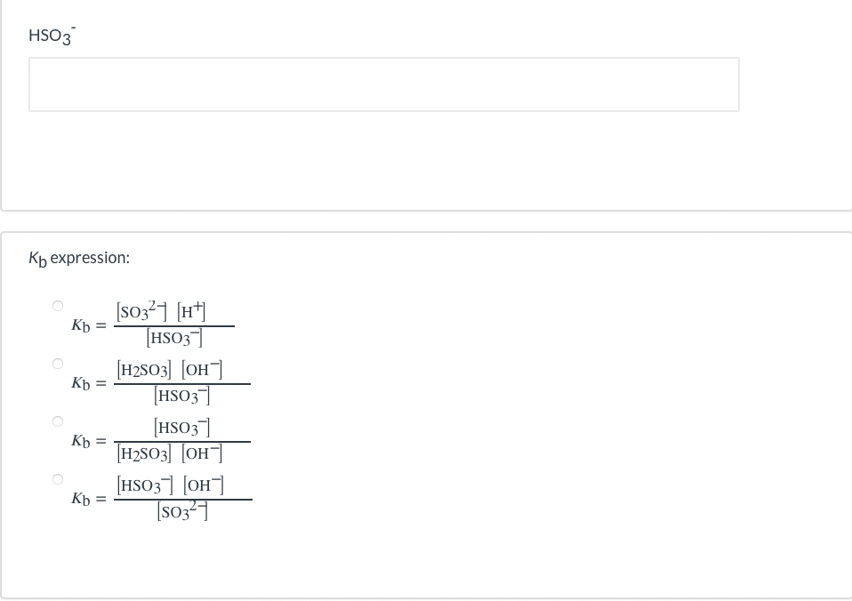 Solved Write the ionization reaction (use a double arrow in | Chegg.com