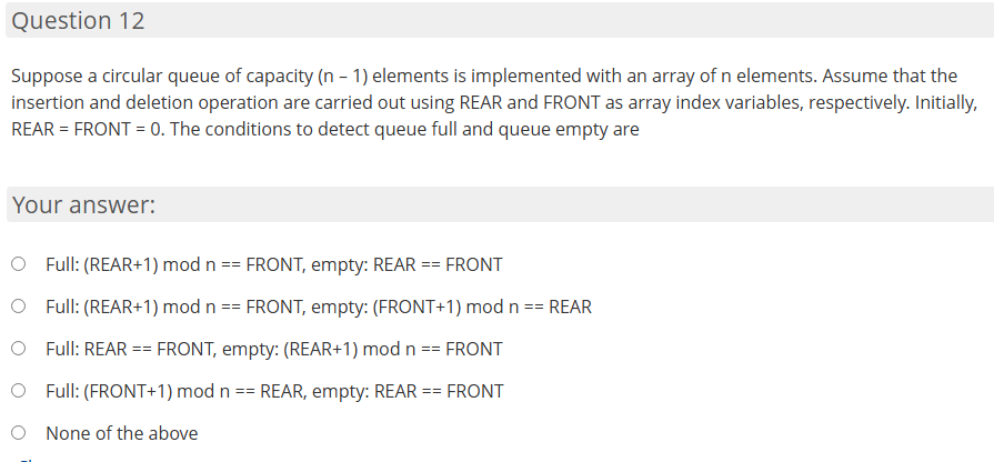 Solved n-1 n ﻿elements. Assume that theinsertion and | Chegg.com