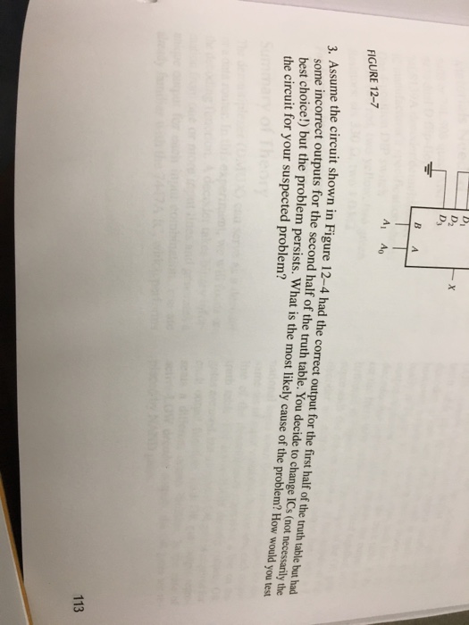 Ai Ao FIGURE 12-7 the circuit shown in Figure 12-4 | Chegg.com